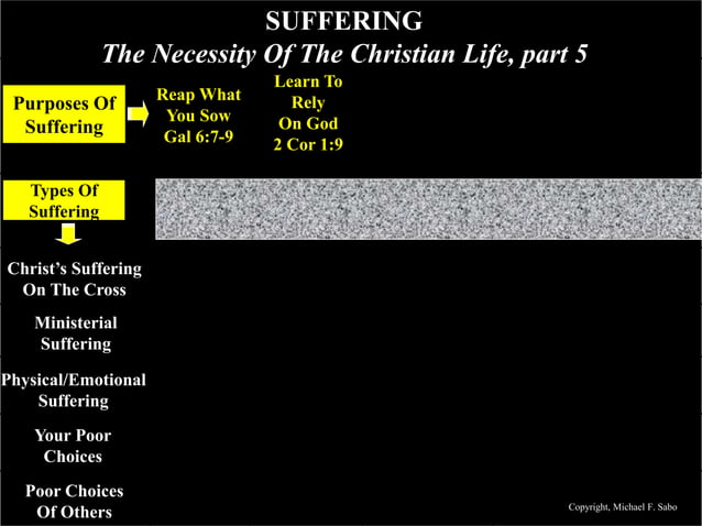 Why Does God Allow Suffering ~ Part 5 | PPT