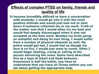 Suffering with PTSD | PPT