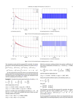 Sufficient condition for stabilization of linear time invariant ...