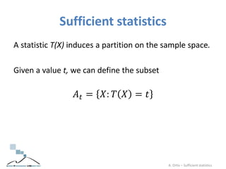 Sufficient statistics | PDF