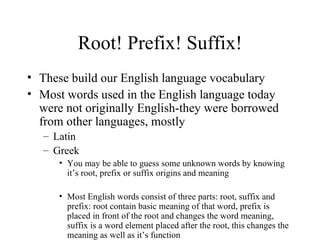 Suffixes! | PPT