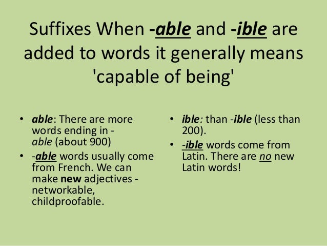 Suffixes Ible able 19 suffixes-ible-able-19