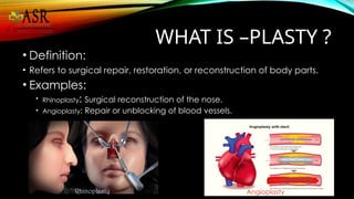 suffixes plasty and - scopy .pptx