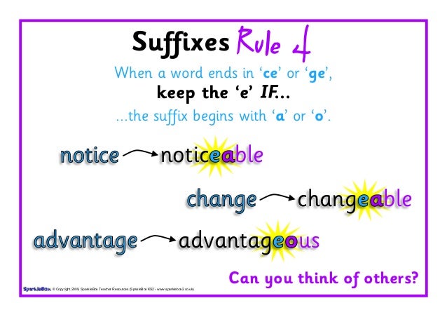 Suffix Rules Made a Little Simpler