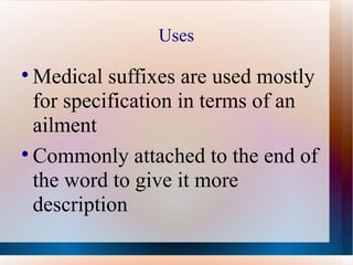 Suffix slide show | PPT