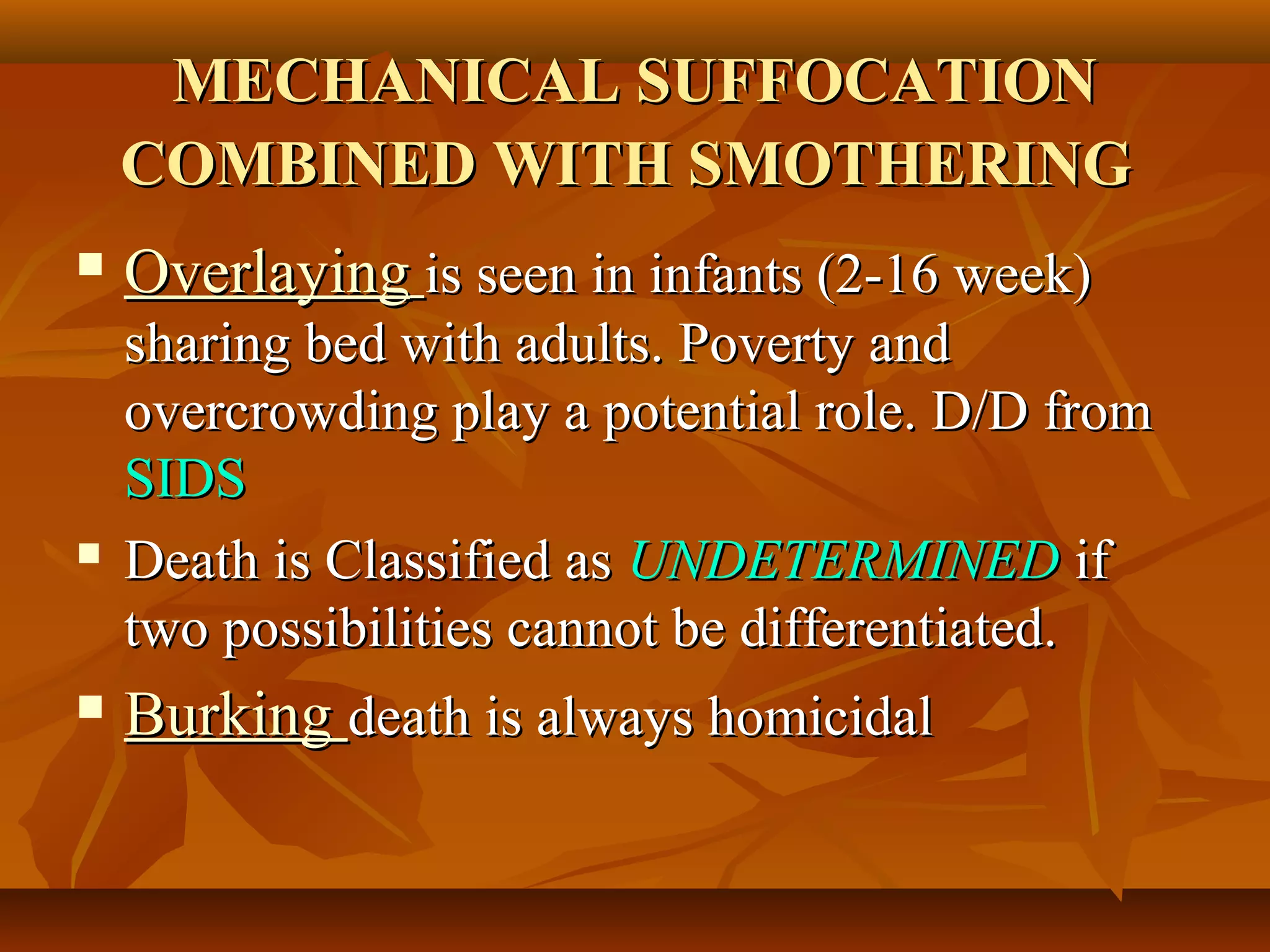 Suffocation | PPT