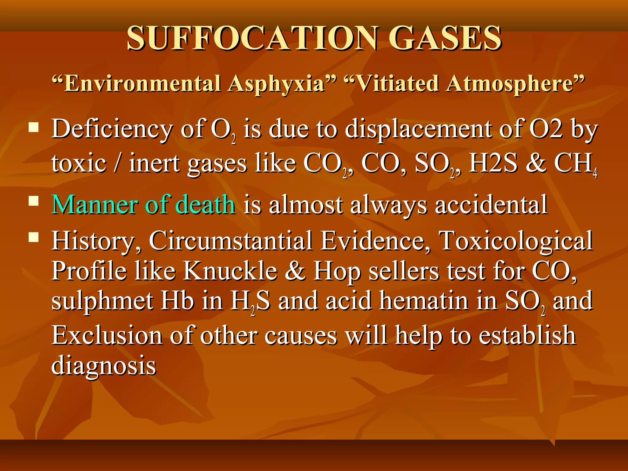 Suffocation | PPT