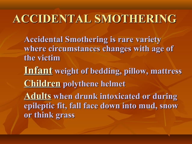 Suffocation | PPT | Ear, Nose and Throat Conditions | Diseases and ...