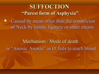 Suffocation | PPT