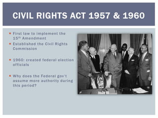 Suffrage & civil rights | PPTX