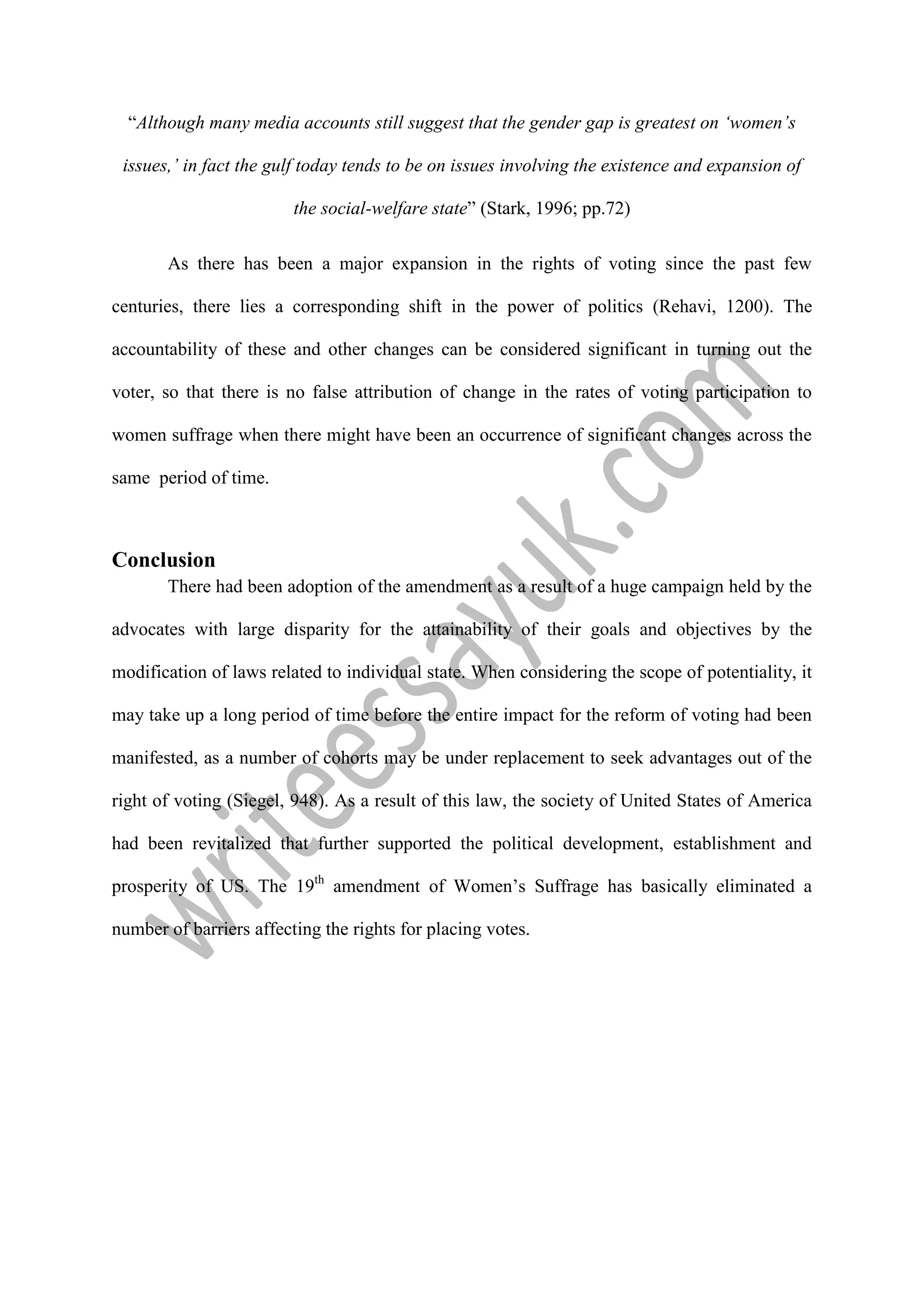 THE HISTORY AND IMPACT OF NINETEENTH AMENDMENT WOMEN’S SUFFRAGE | PDF