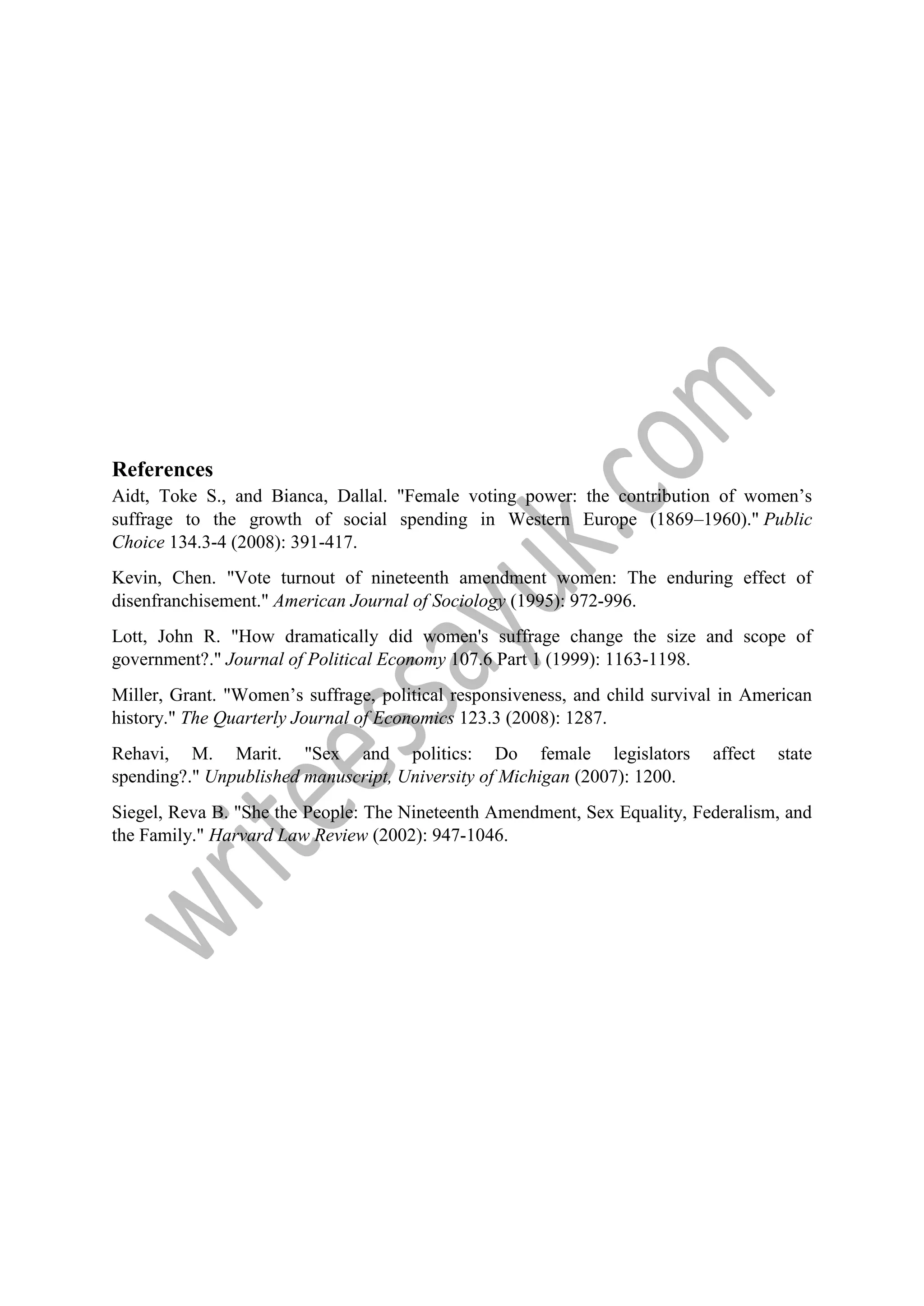 THE HISTORY AND IMPACT OF NINETEENTH AMENDMENT WOMEN’S SUFFRAGE | PDF