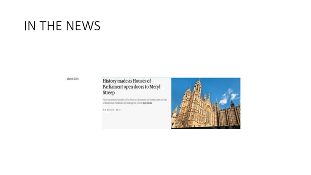 Suffragette research | PPT