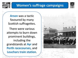Era of the Great War - The Suffragettes | PPTX