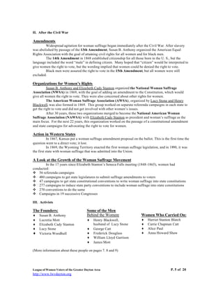 Suffr curricul | PDF