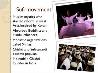Sufi about the indian relegious movement .ppt