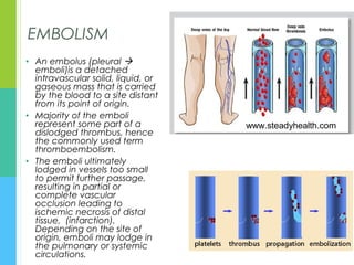 Pathology of hemodynamic disorders part 2 nov 2017 Dr. Sufia Husain | PPT