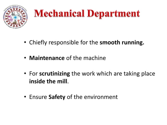 Presentation on Industrial Training in UltraTech Cement , Ratnagiri ...