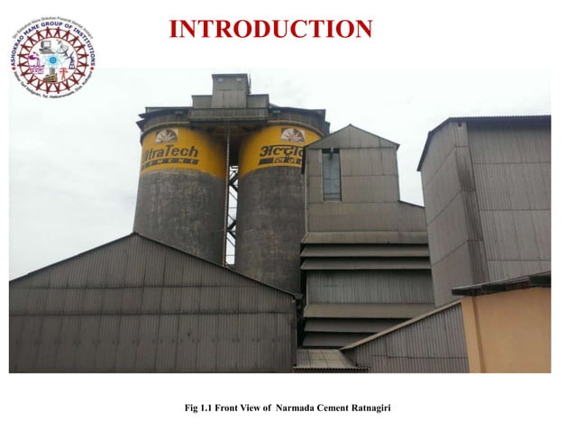 Presentation on Industrial Training in UltraTech Cement , Ratnagiri ...