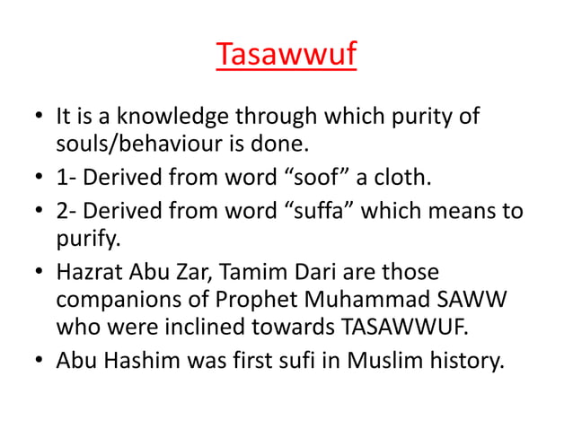 Sufis in sub continent | PPTX