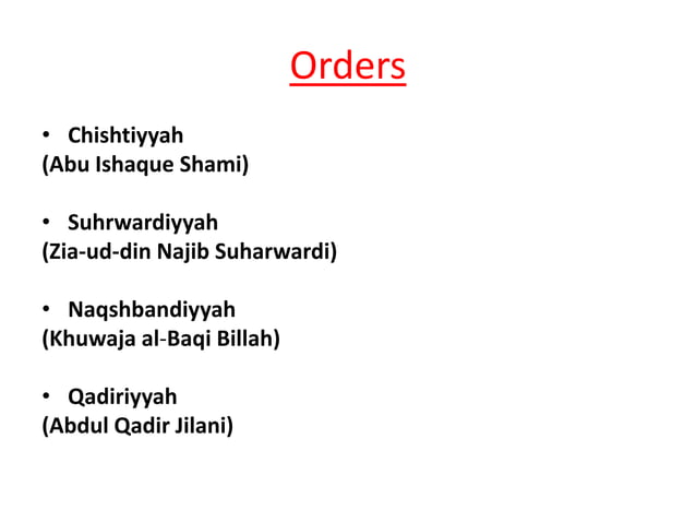 Sufis in sub continent | PPTX