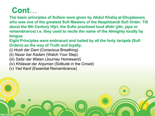 Sufism | PPTX