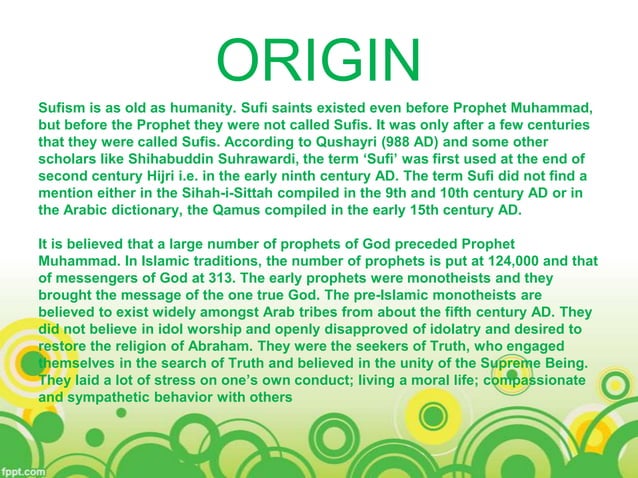 Sufism | PPTX