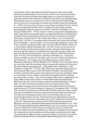 Sufism : A PATH TOWARDS THE COMPLETION OF FAITH | DOCX