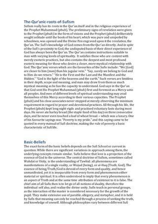 Sufism : A PATH TOWARDS THE COMPLETION OF FAITH | DOCX | Sikhism ...