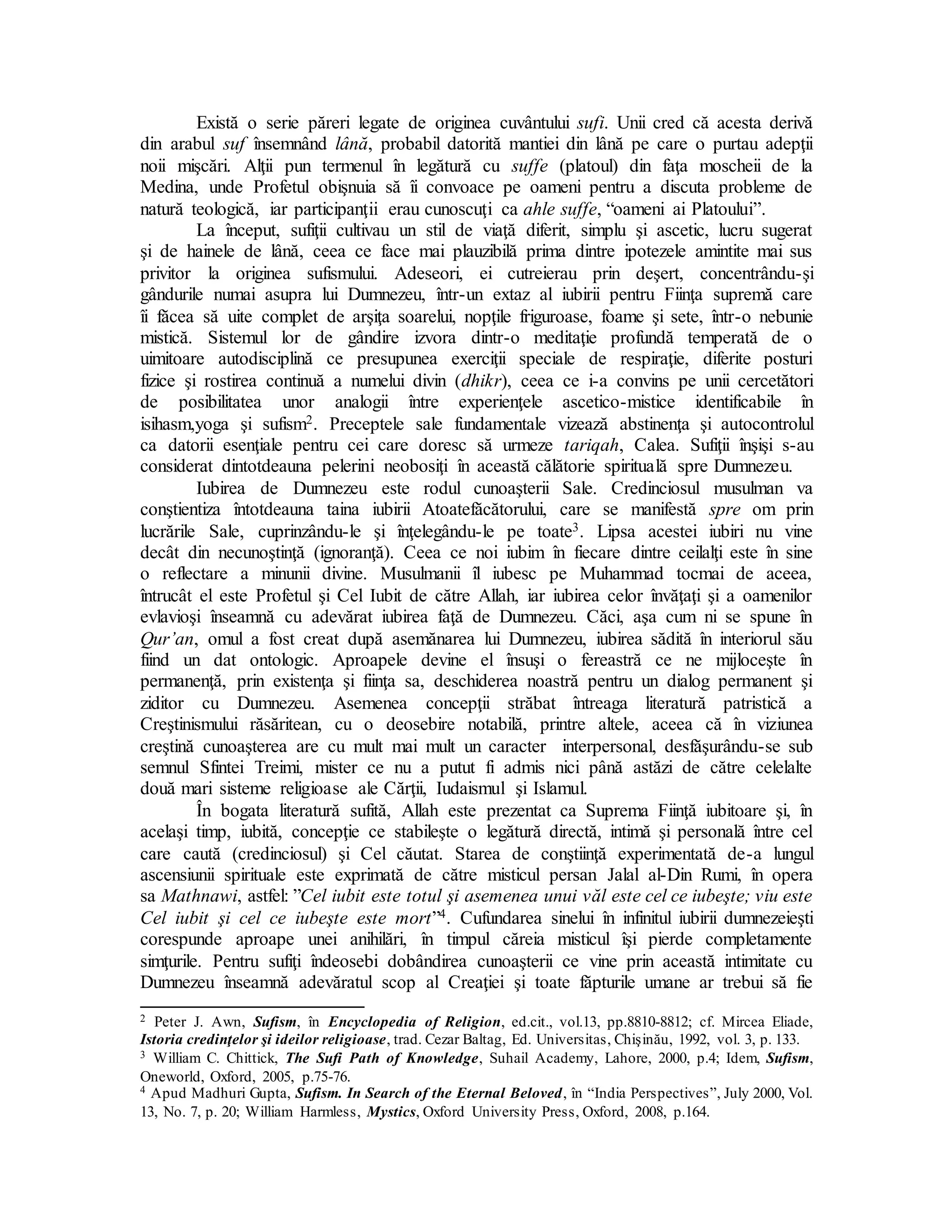 Sufism razvan tatu | DOC