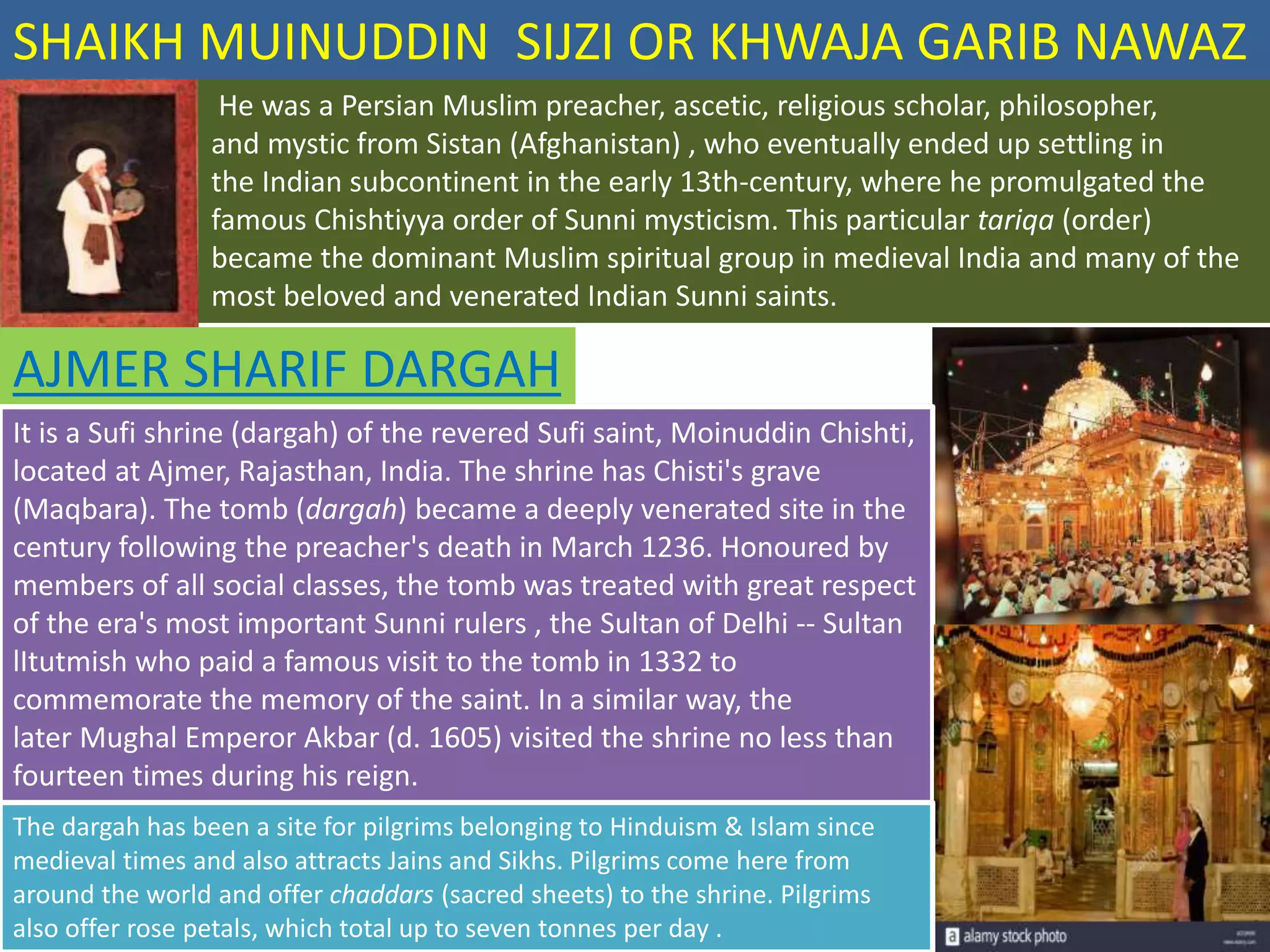 Sufism in india | PPTX