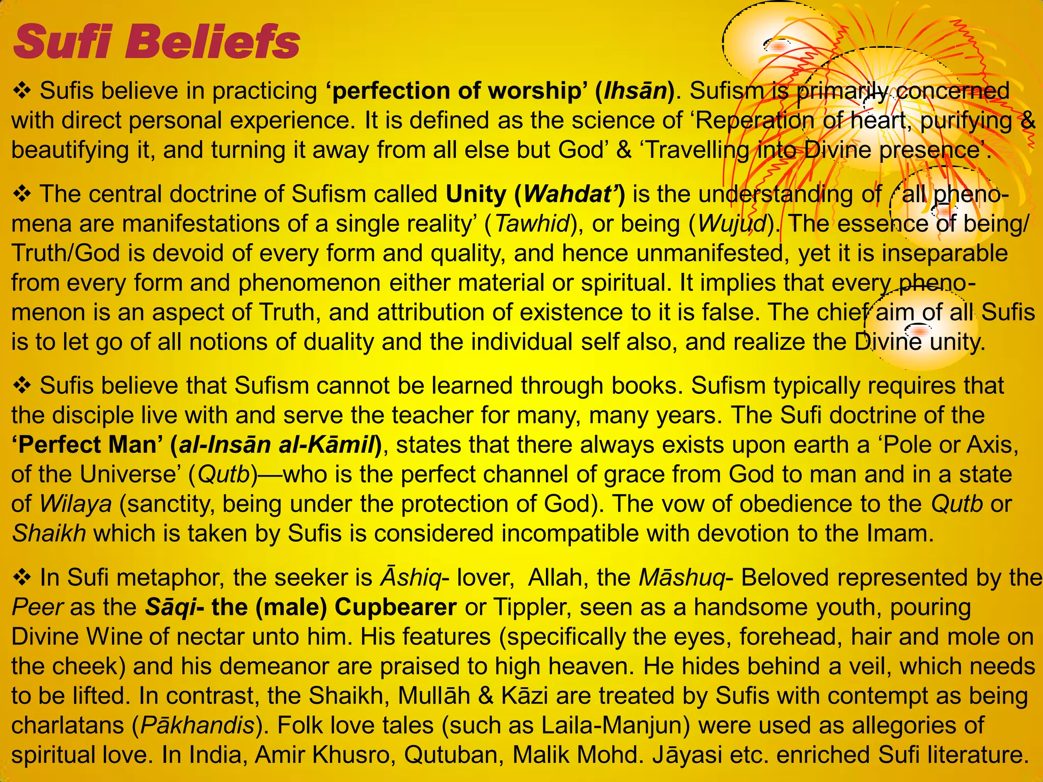 Sufism ppt | PDF