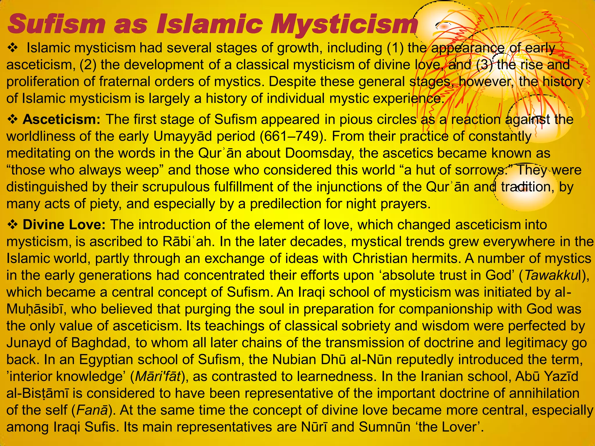 Sufism ppt | PDF