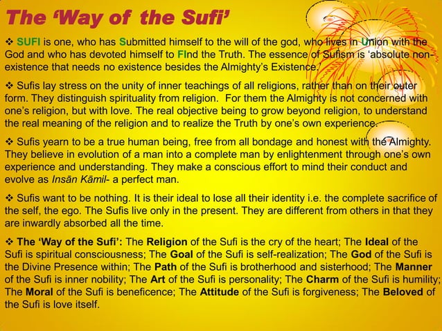 Sufism ppt | PDF