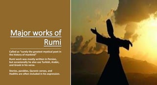 Maulana Rumi life as a sufi | PPTX