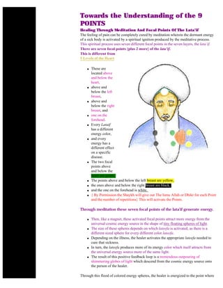 Sufi Spiritual Healing | PDF
