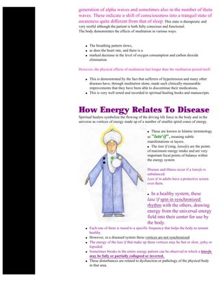 Sufi Spiritual Healing | PDF