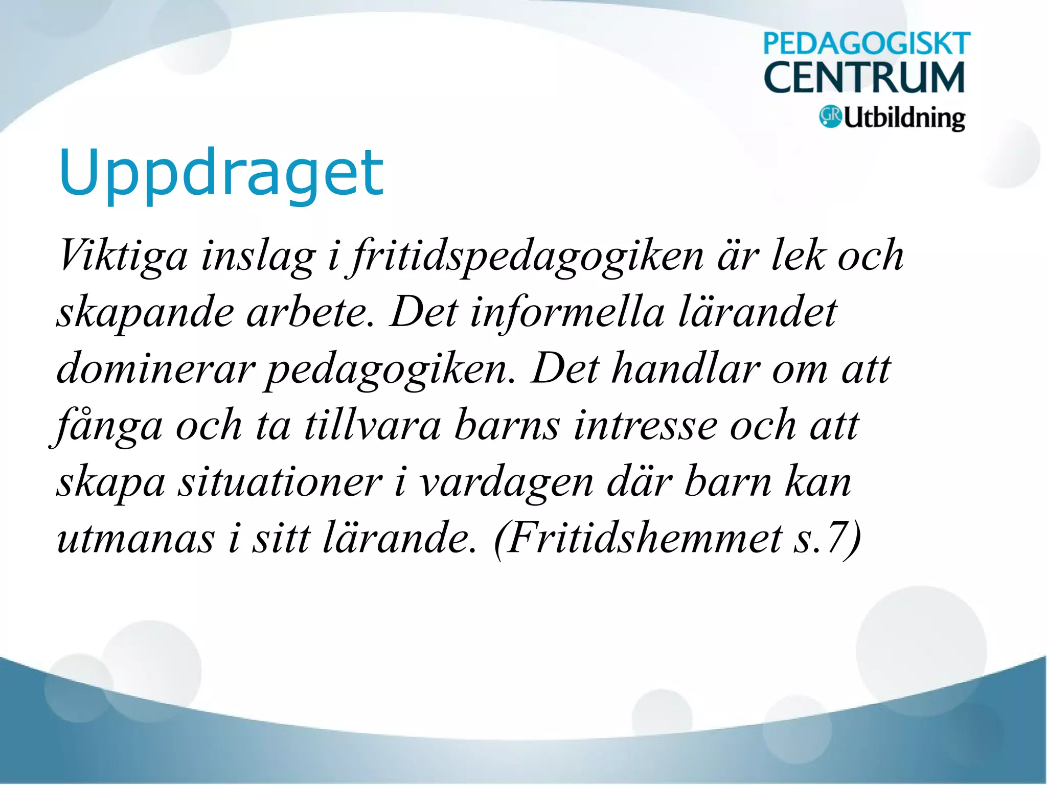 Sufrplattan på fritids | PPT