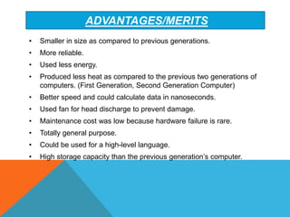 Generation of Computers | PPTX