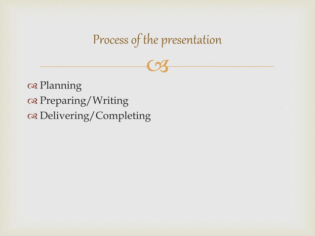 Oral Presentation | PPT