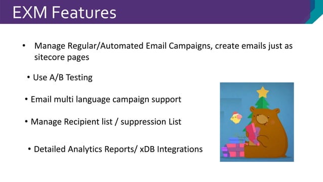 SUG Bangalore - Sitecore EXM with Jisha Muthuswamy | PPT