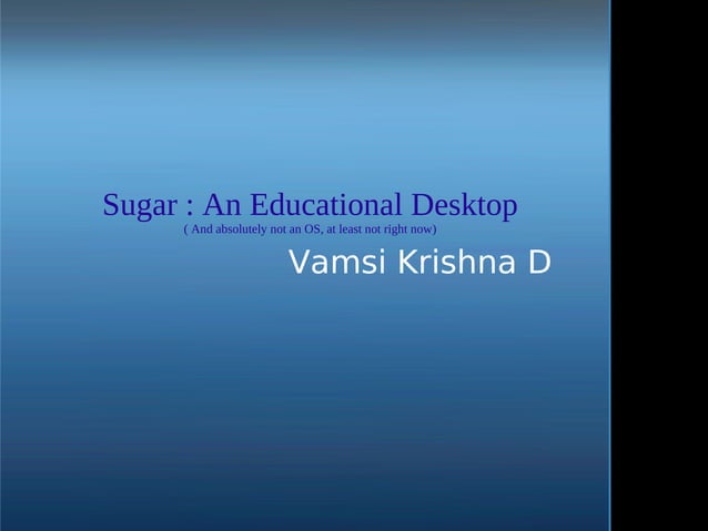 Introduction to Sugar | PPT
