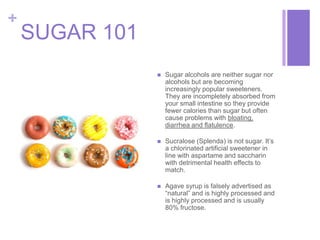 Sugar Health Risks | PPTX