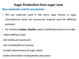 sugar production process course one .pptx