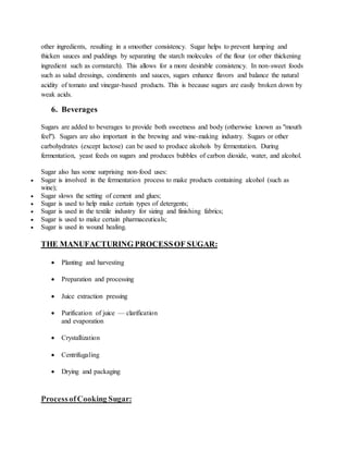 Sugar cookery | DOCX