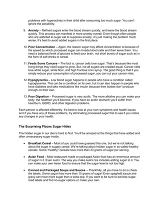 Sugar is it the new enemy | PDF