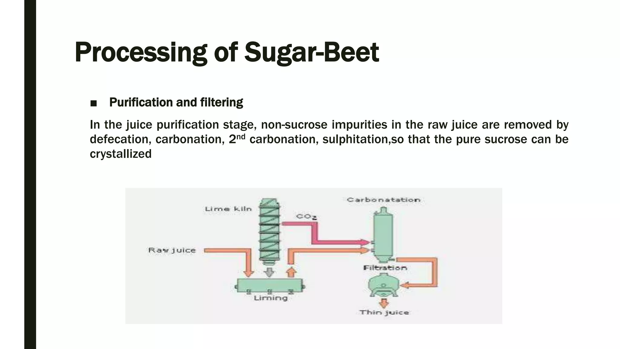 Sugar-Beet processing | PPTX
