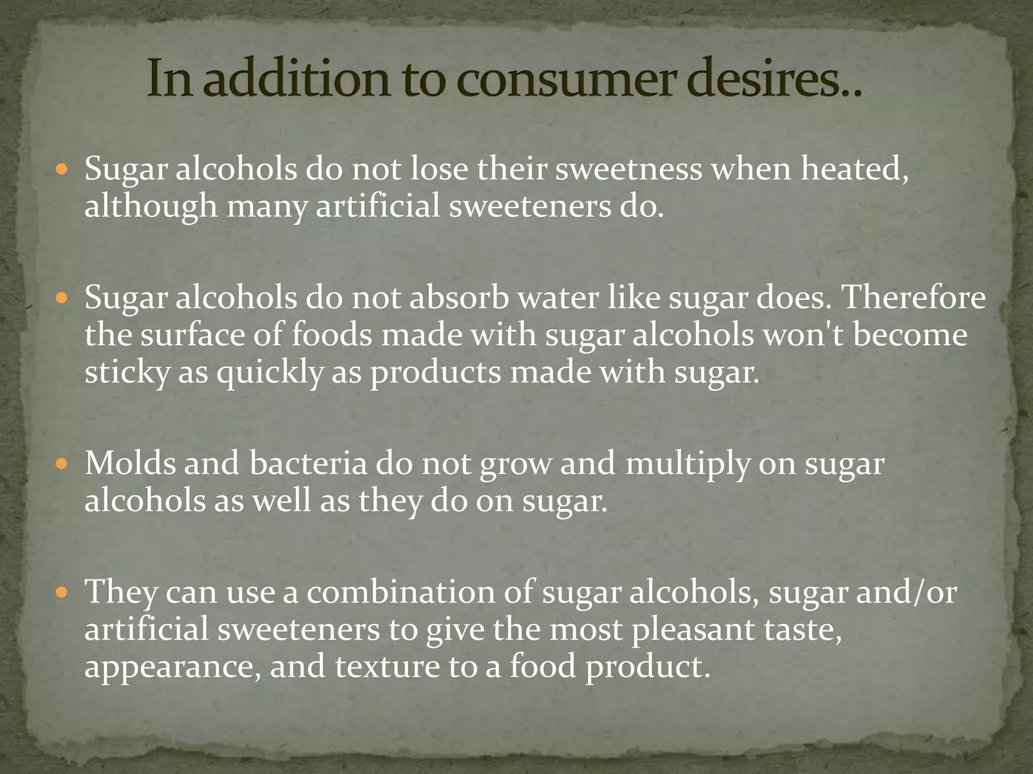 Sugar alcohol new | PPTX