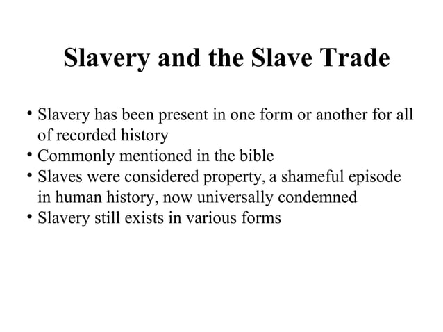Sugarand slavery | PPT