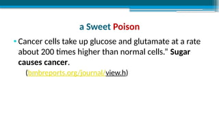 Sugar, a sweet poison .pptx